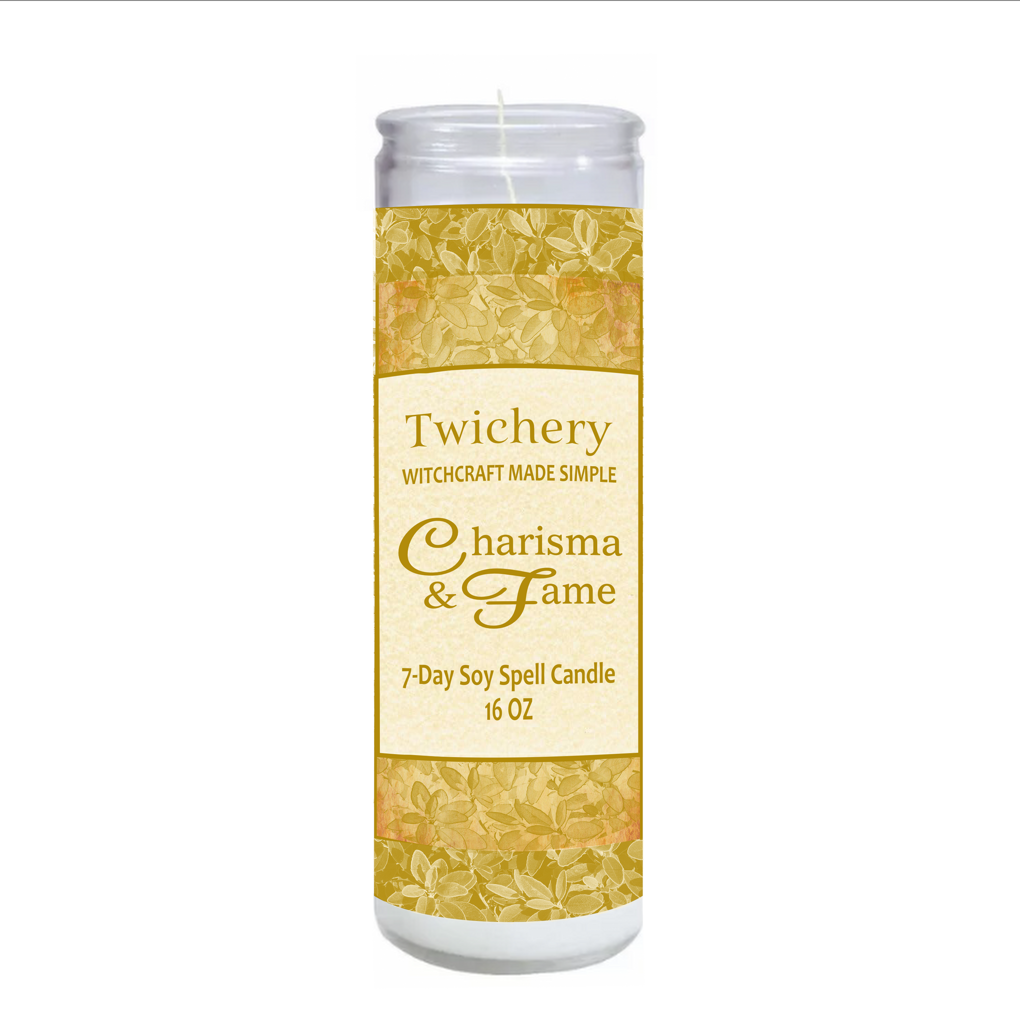 Twichery Charisma & Fame 7-Day Spell Candle for Fortune, Notoriety ...