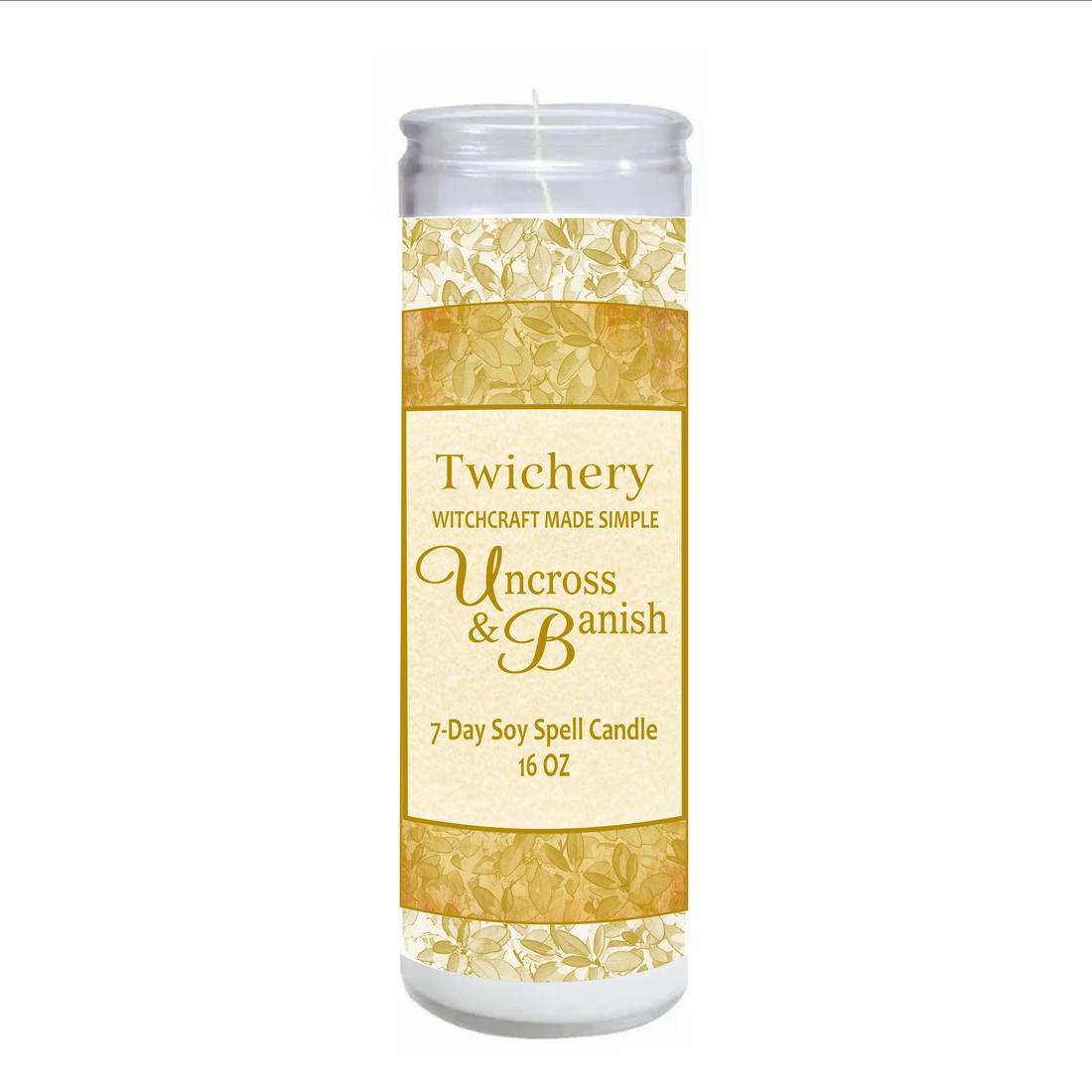 Twichery Uncross & Banish 7-Day Spell Candle for Breaking Curses, Hexes ...